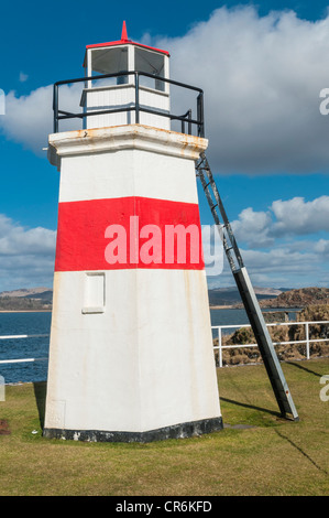 Crinan lighthouse Argyll Scotland Stock Photo - Alamy