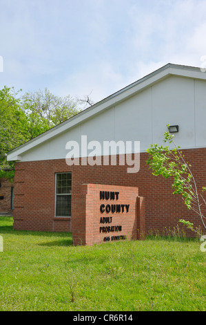 Hunt county adult probation in Greenville, Texas, USA Stock Photo - Alamy