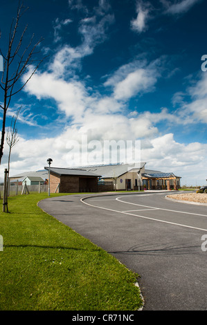Ysgol Bro Sion Cwilt, Synod Inn, Ceredigion Wales UK Stock Photo - Alamy