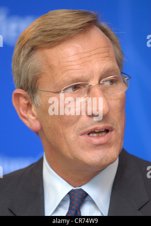 Allianz chief executive Michael Diekmann speaking at the company's ...