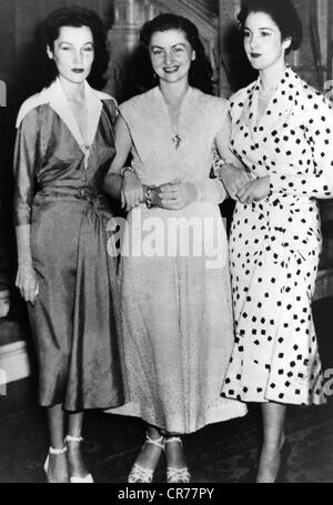 Princess Fawzia bint Fuad of Egypt Stock Photo - Alamy