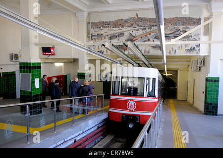 Tunel Funicular, Istanbul, Turkey Stock Photo - Alamy