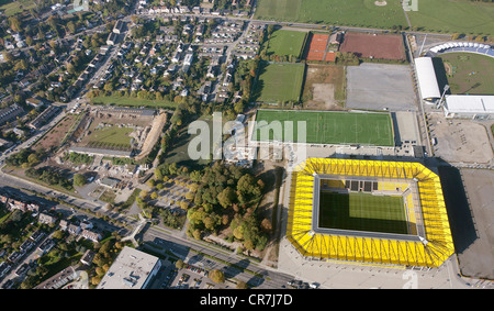 Aerial view, New Tivoli stadium, Alemannia Aachen soccer stadium, built ...