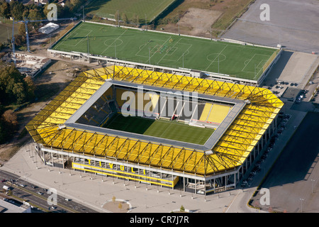 Aerial view, New Tivoli stadium, Alemannia Aachen soccer stadium, built ...