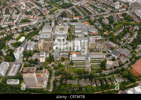Aerial view, Universitaetsklinikum Essen, Essen University Hospital ...