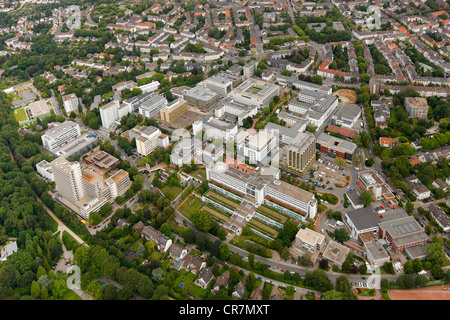 Aerial view, Universitaetsklinikum Essen, Essen University Hospital ...
