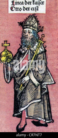 Otto I "the Great", 23.11.912 - 7.5.973, Holy Roman Emperor 2.2.962 ...