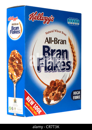 Kellogg's All Bran Flakes Breakfast Cereal Stock Photo - Alamy