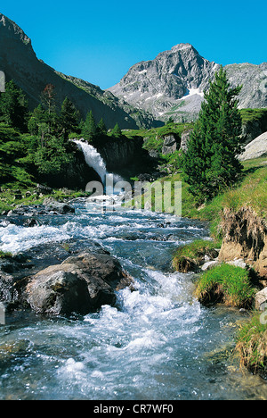 Lutour waterfall in Cauterets, Pyrenees, France Stock Photo - Alamy