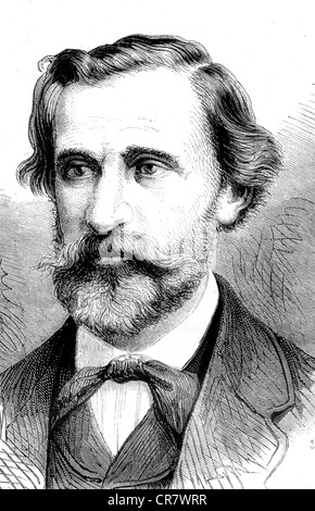 GIUSEPPE VERDI - Italian composer (1813-1901 Stock Photo - Alamy