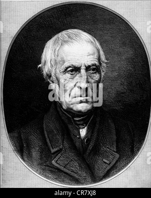 Francois Guizot (1787-1874). French historian, and statesman Stock ...