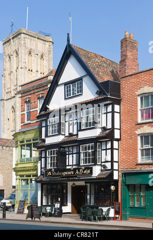 The Shakespeare Pub with mock timber frame frontage, Fountain Street ...