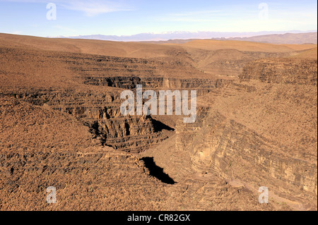 Mountain landscape, Atlas Mountains, southern Morocco, Morocco, Maghreb ...