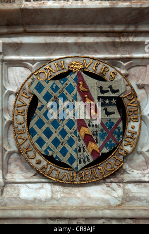 Sir Thomas Cave tomb, St. Nicholas Church, Stanford on Avon ...