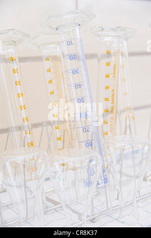 pyrex glass test tubes Stock Photo - Alamy