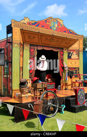 All the fun of the Victorian Fair at Ilfracombe Devon Stock Photo - Alamy