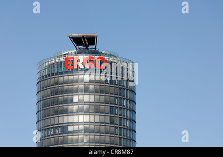 High-rise building, Ergo Insurance Group, Duesseldorf, North Rhine ...