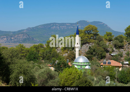 Mosque in Dalyan near Marmaris, Turkish Aegean Coast, Turkey Stock ...