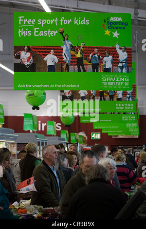 ASDA Store Opening in Bury St Edmunds, Suffolk Stock Photo - Alamy