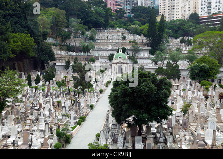 Happy Valley Cemetary Hong Kong Stock Photo - Alamy
