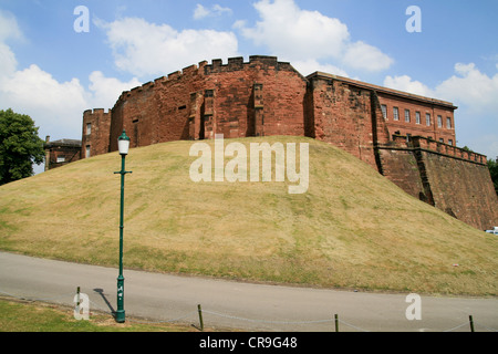 City of Chester, England. The Thomas Harrison designed Doric columned ...