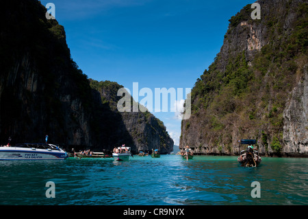 Thailand, Phi Phi Lay Island, Pileh cove Stock Photo - Alamy