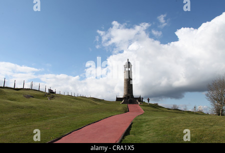 Crich Memorial Tower known as Crich Stand Stock Photo - Alamy