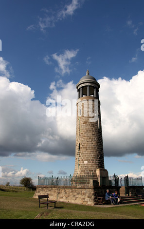 Crich Memorial Tower known as Crich Stand Stock Photo - Alamy