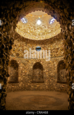 The Council Chamber in Scotts grotto, Ware, Hertfordshire, the biggest ...