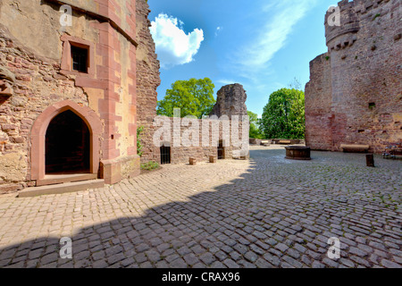 Bergfeste Dilsberg Castle, Dilsberg, Neckargemuend, Odenwald, Baden ...