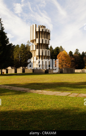 Kozara monument in Bosnia and Herzegovina Stock Photo - Alamy