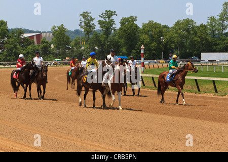 Horse Race track at River Downs, Cincinnati, Ohio, USA Stock Photo - Alamy