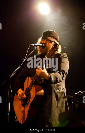 Søren Huss, singer and frontman of the Danish band Saybia, performing ...