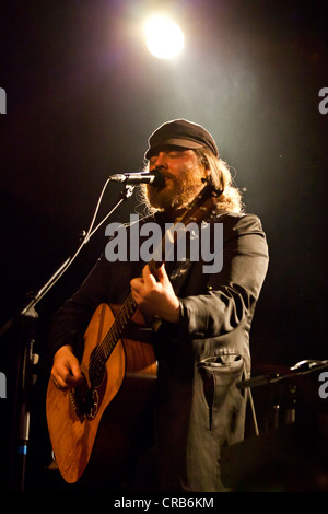 Søren Huss, singer and frontman of the Danish band Saybia, performing ...