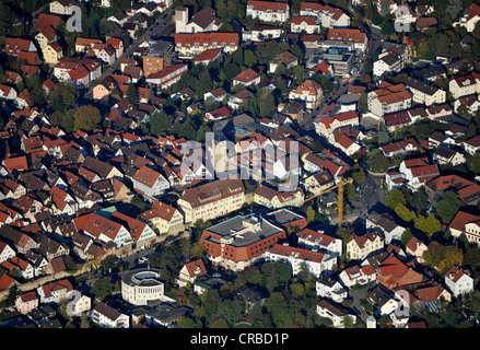 Aerial view of Marbach am Neckar, Schiller national museum, Museum of ...