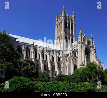 The Washington National Cathedral, is seen during the opening night of ...