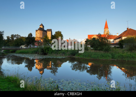 Falkenberg Castle, Waldnaab, Upper Palatinate, Bavaria, Germany, Europe ...