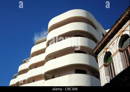 Havana. Cuba. Centro Habana. Solimar apartment building, by architect ...