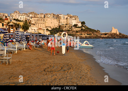 Sandy beach of Lido di Fondi, Torre Troglia, Sperlonga, Lazio, Italy ...