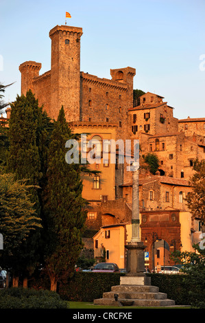 Castello Monaldeschi fortress, Bolsena, Lazio, Italy, Europe Stock ...