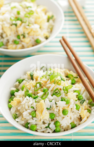 Close-up of fried rice in a plate Stock Photo - Alamy