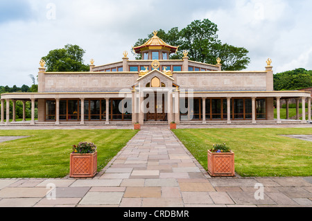 Manjushri Kadampa Meditation Centre, Buddhist temple, Conishead, near ...