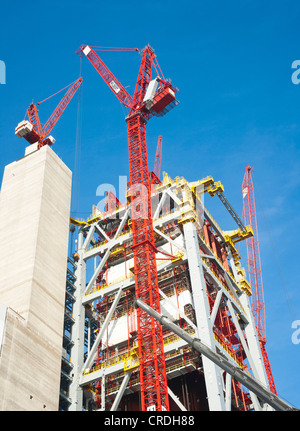 New construction of Block 9 of the GKM Mannheim Power Plant in Mannheim ...