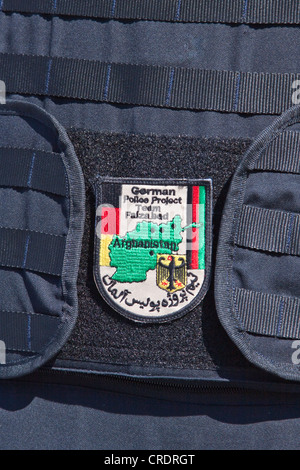 Uniform of the German Federal Police with bulletproof vest, safety vest ...