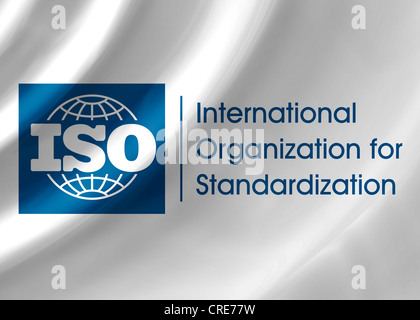 ISO - International Organization for Standardization logo flag symbol ...