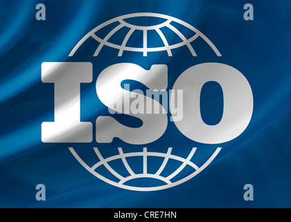 ISO - International Organization for Standardization logo flag symbol ...