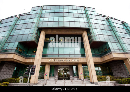 entrance to the Allied Irish Bank AIB international centre in the IFSC ...