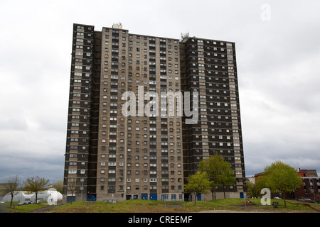 High rise flats in the Gorbals in Glasgow, Scotland Stock Photo - Alamy