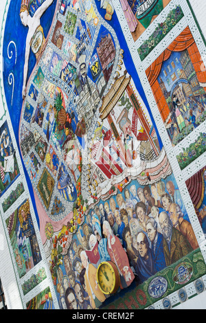 The Spirit Of Soho Mural, Carnaby Street, London, UK Stock Photo - Alamy