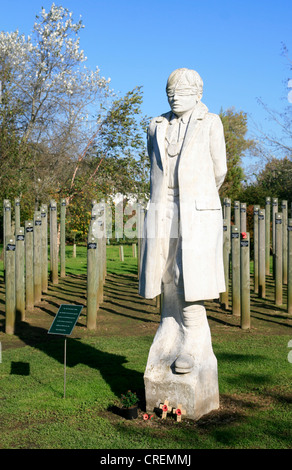 The National Memorial Arboretum - Shot at Dawn Memorial. During the ...